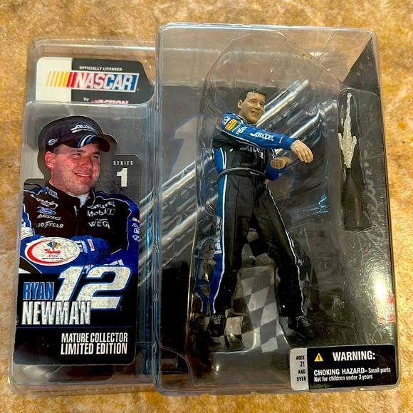 Nascar | Toys | Mcfarlane Toys Nascar Ryan Newman Action Figure | Poshmark